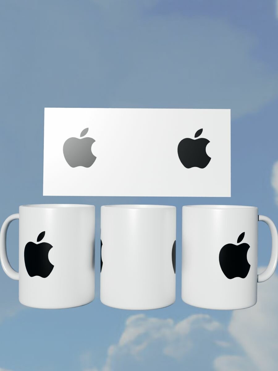 Кружка Apple iphone Яблоко