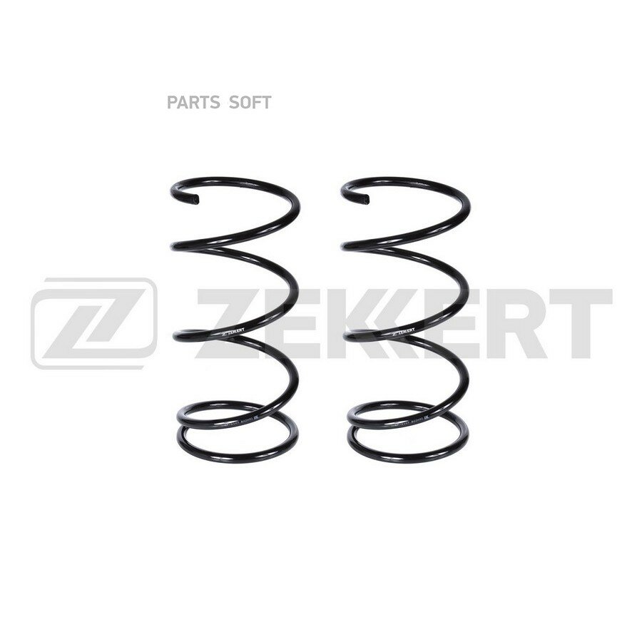 ZEKKERT SF-2107 Пружина подвески передн. (заказывать 2 шт./цена за 1 шт.) Mazda 626 IV 91- 2шт