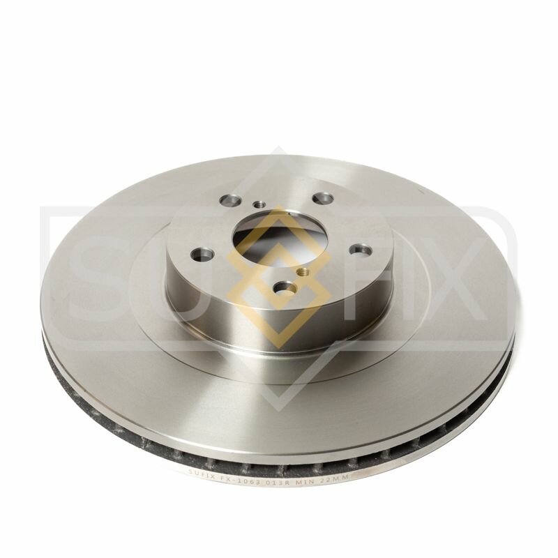 SUFIX Диск тормозной вентилируемый передний (294x24) SUBARU Forester(SF/SJ) 2.0-2.5 01> / Impreza(GC/GH) 2.0-2.5 98> / Legacy III-V 2.0D-3.0 00> / XV 1.6-2.0 12>