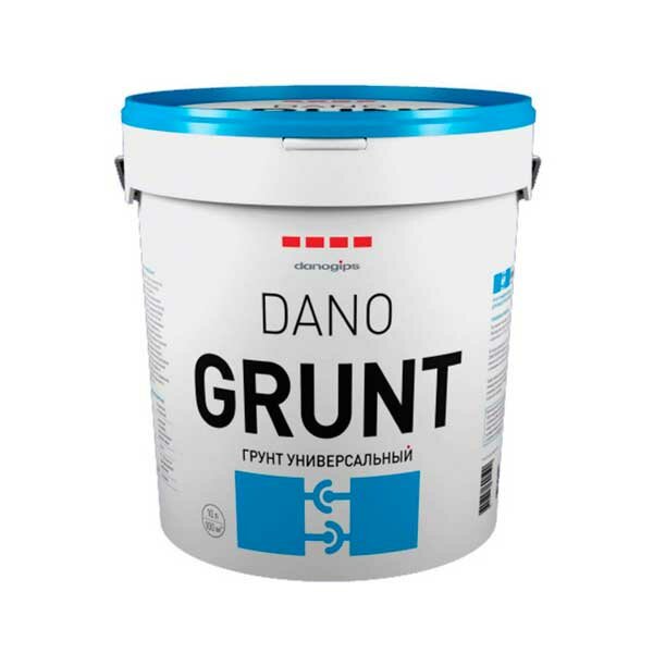 Грунтовка акриловая для внутренних и наружных работ 10л Dano GRUNT