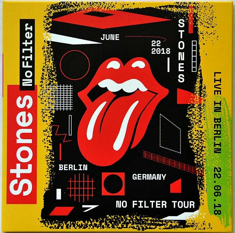 THE ROLLING STONES No Filter Tour: LIVE IN BERLIN limited edition 2CD set (компакт диск)