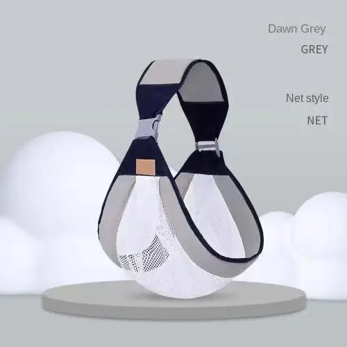 Синтетический Рюкзак-переноска для Новорожденных Серый, Gray Net