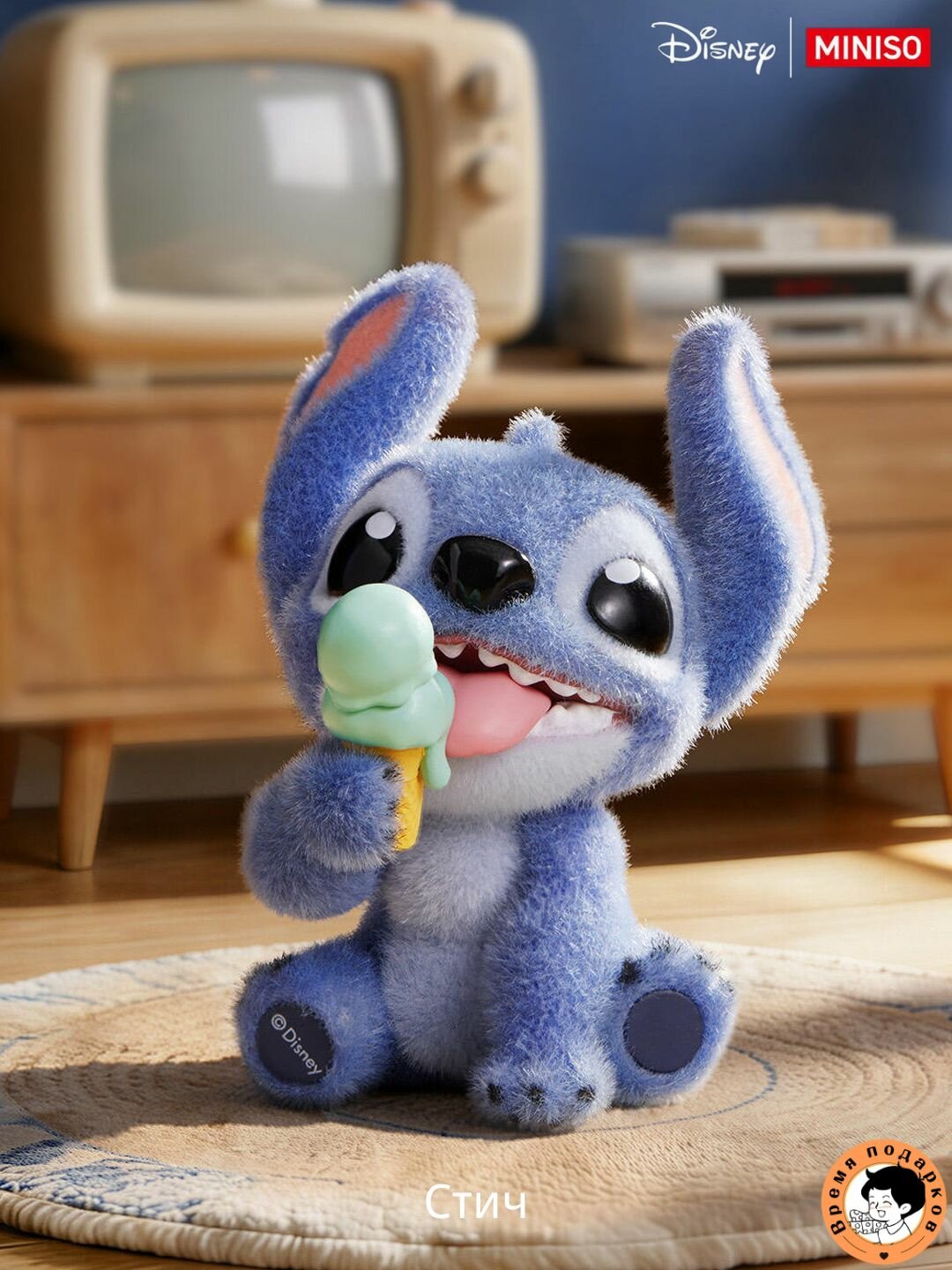 Фигурка MINISO Disney Стич: всегда рядом, коллекционная, унисекс, пластик