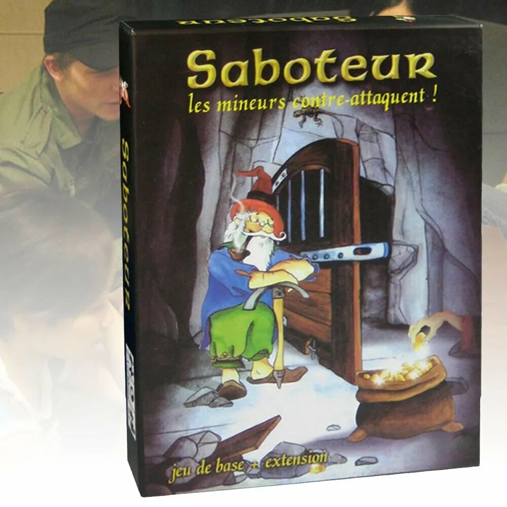 Настольная карточная игра Шахтёр 1+2 дуэль золотой рудник