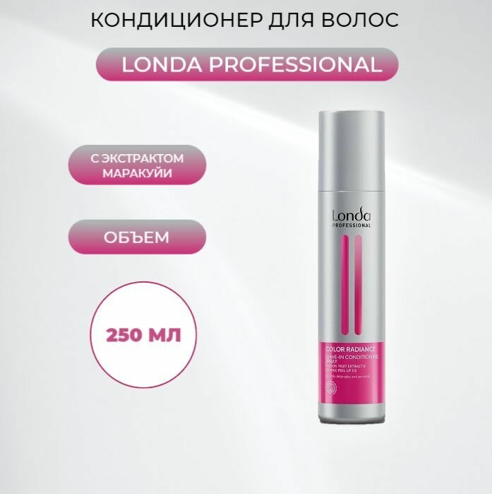 Спрей кондиционер Londa Professional Color Radiance 250 мл несмываемый для окрашенных волос
