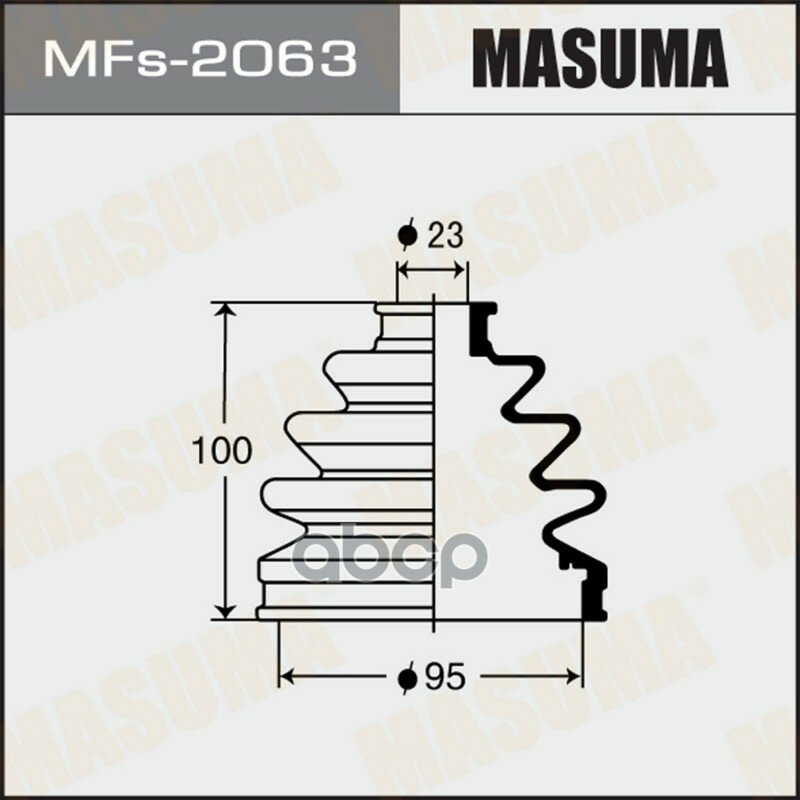 Пыльник шруса Masuma арт. MFs-2063