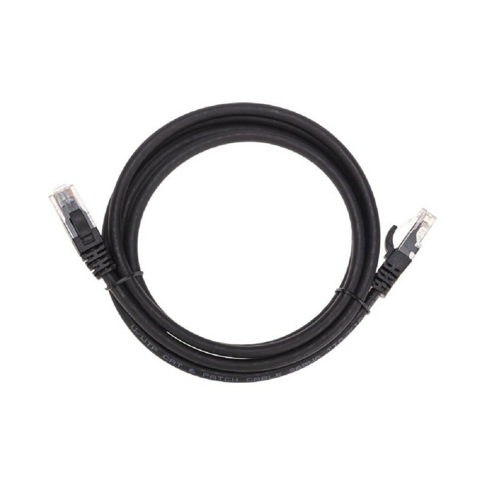 Патч-корд интернет кабель REXANT 02-0292-105 U/ UTP cat.6 1.5 м Чёрный