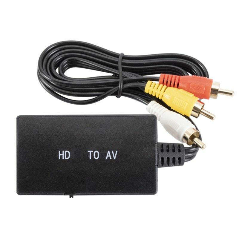 Конвертер 1080P HD в RCA Переходник с компьютерной проекции на телевизор для продуктов сигналом Подключение