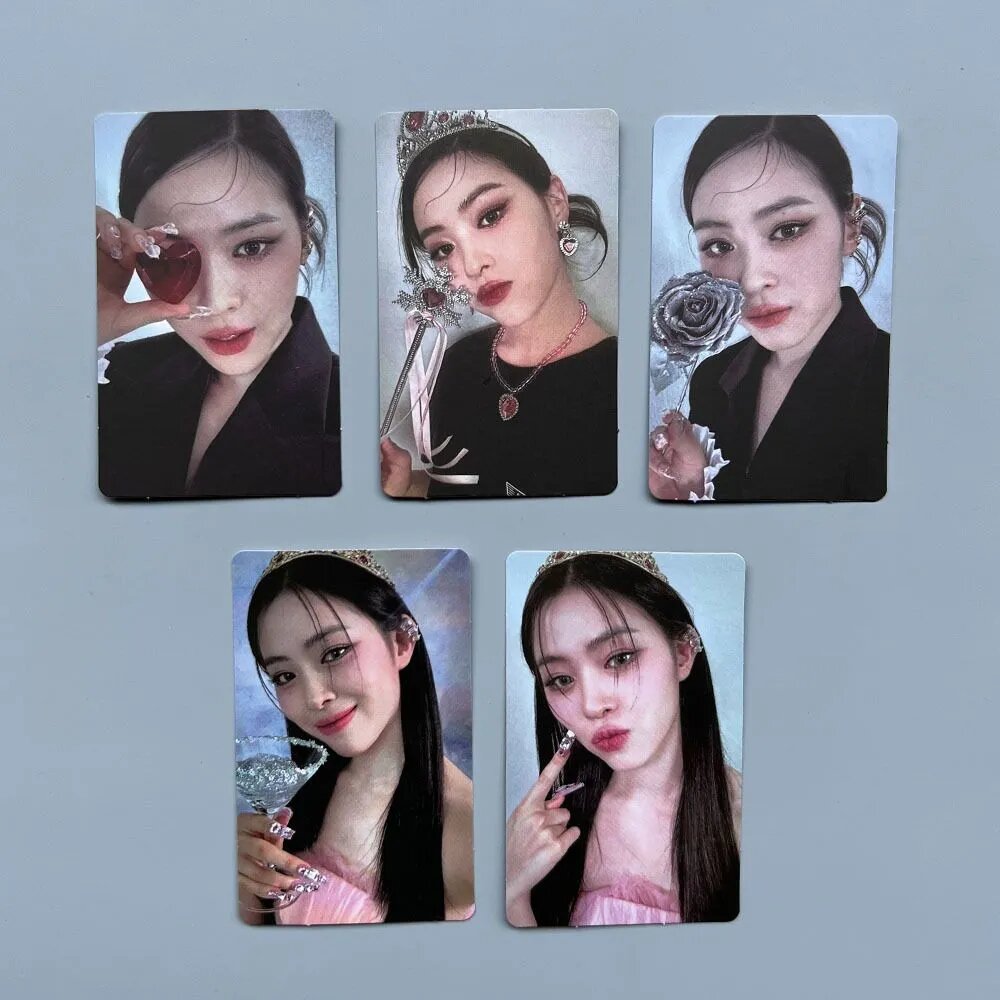ITZY карточки CHECKMATE MIDZY альбом карты / Коллекционные фотокарточки 5 шт