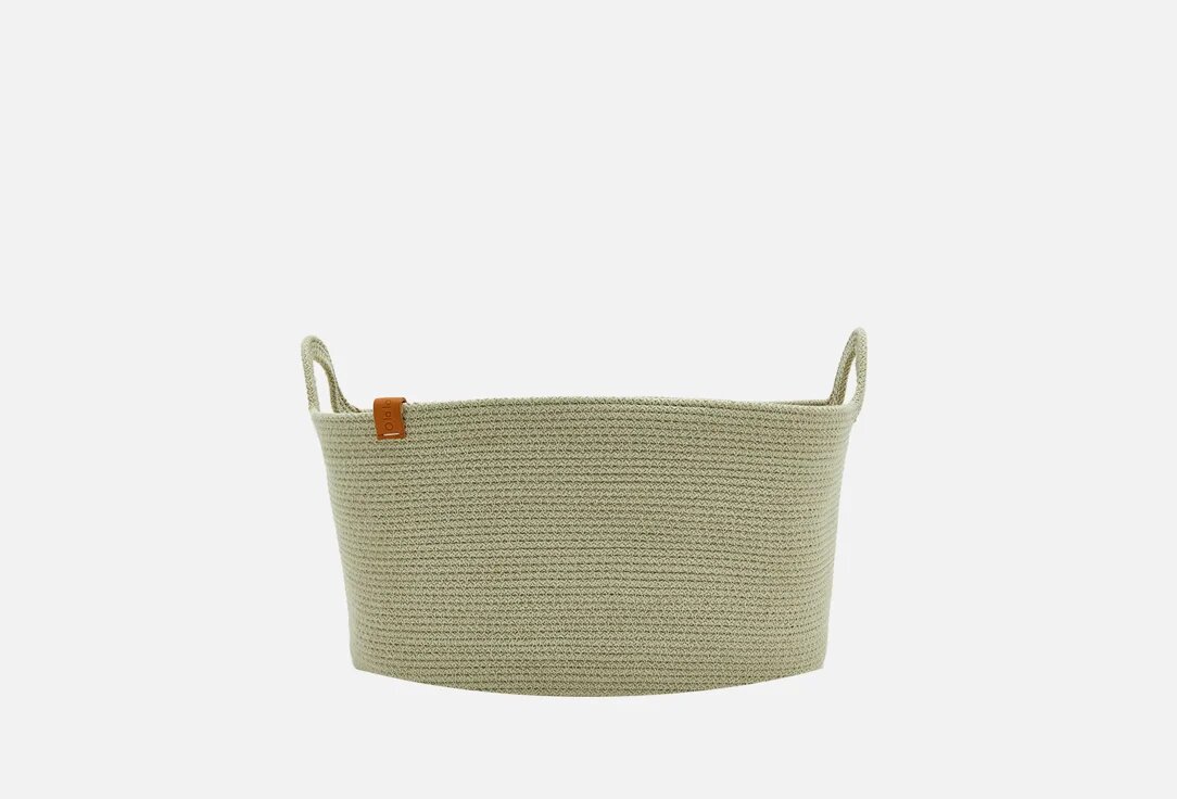Olala Home laundry basket, 32х24х20 Прямоугольная корзина с ручками 1 шт Шафлей