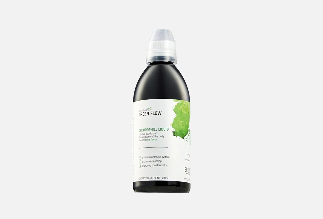 Green Flow 500 мг в сиропе Хлорофилл 450 мл