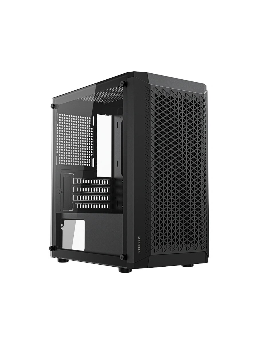 Корпус Accord ACC-509 черный без БП mATX 7x120mm 4x140mm 2xUSB2.0 1xUSB3.0 audio bott PSU