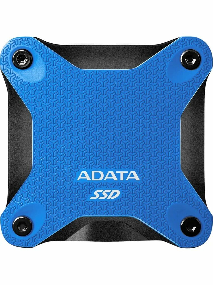 Внешний SSD ADATA Blue SD620 SD620-512GCBL, 512 ГБ, интерфейс USB 3.2, синий