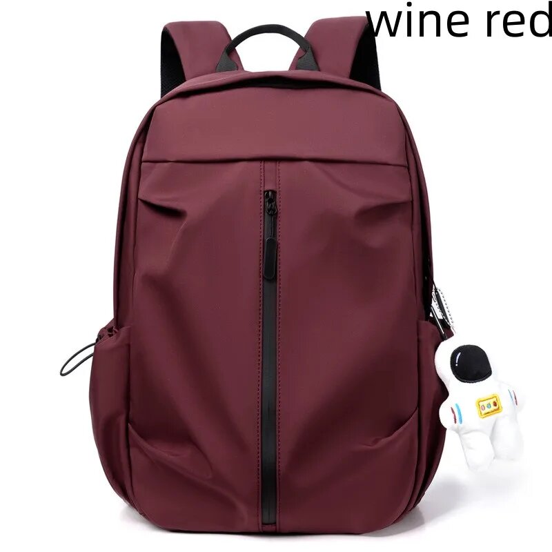 Бордовый рюкзак wine red для города и путешествий