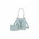 Сумка Coach Rowan, фактура тиснение, light blue