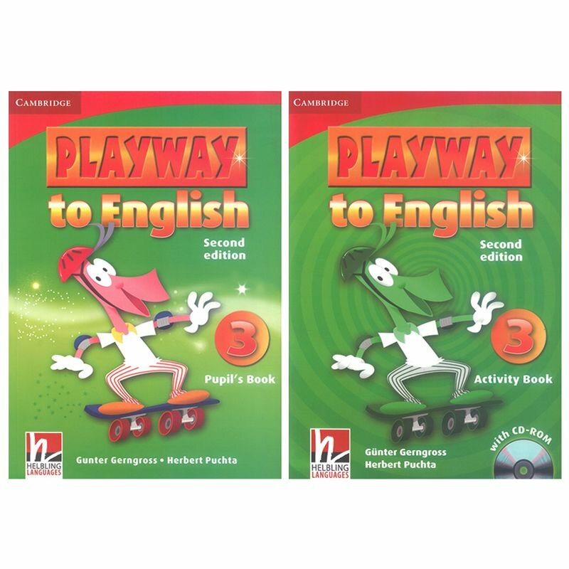 Playway to English 3: Книга для учащихся начальных классов+Тетрадь для упражнений