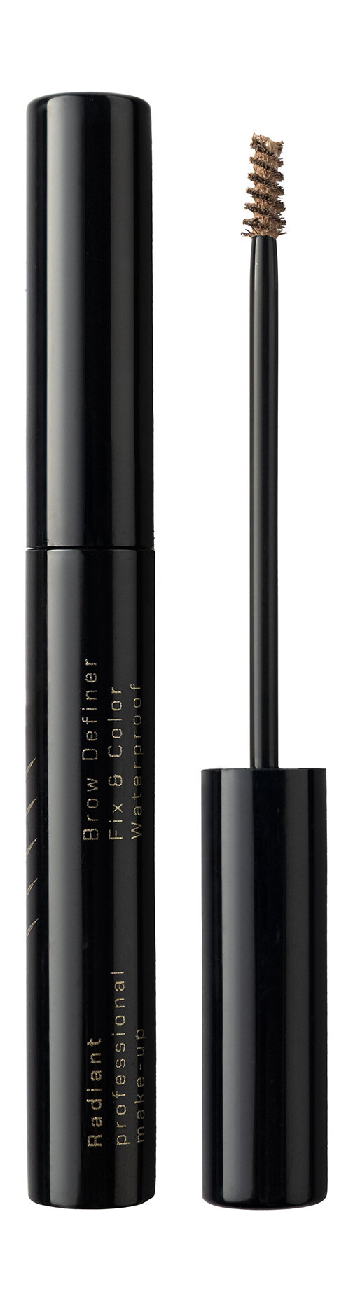 RADIANT PROFESSIONAL MAKE-UP Тушь для бровей Brow Definer Fix & Color, 5 мл, 1А Блонд