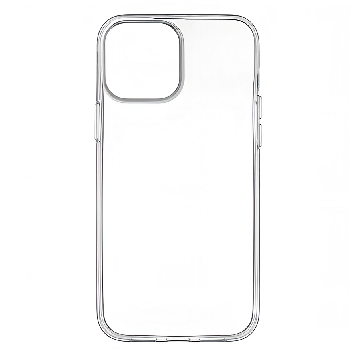 Чехол для Apple iPhone 11, силиконовый, c защитным выступом под камеру, прозрачный
