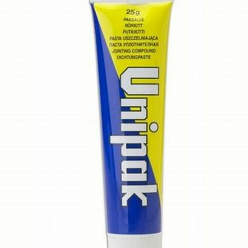 Паста UNIPAK, 25 г (тюбик 20 + 5 г), для воды и пара, тюбик