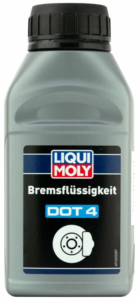 Тормозная жидкость Ликви Моли Bremsflussigkeit DOT 4 0,25л - 21155