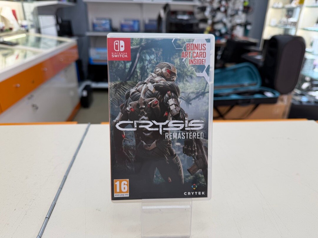 Игра Crysis Remastered (Картридж) Русские субтитры, Nintendo Switch, б/у