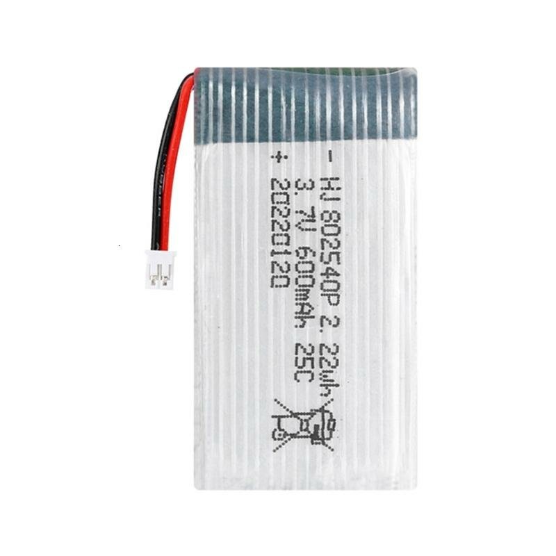 Аккумулятор Li-Po 802540P 3.7V 600mAh 25C, D