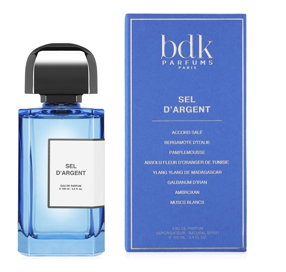 BDK Parfums Sel d'Argent 100 мл парфюмерная вода для мужчин и женщин, древесные, водяные