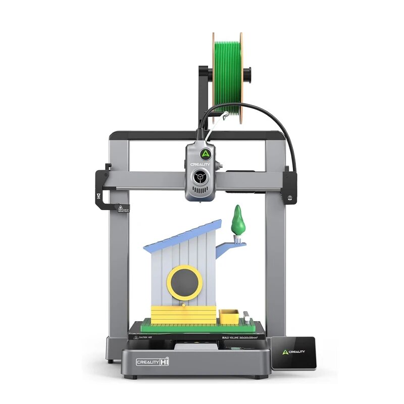 3D-принтер Creality Hi, поддерживающий многоцветный 3D-принтер, требуется CFS, высокоскоростная производительность 500 мм/с, объем печати 260x260x300 мм
