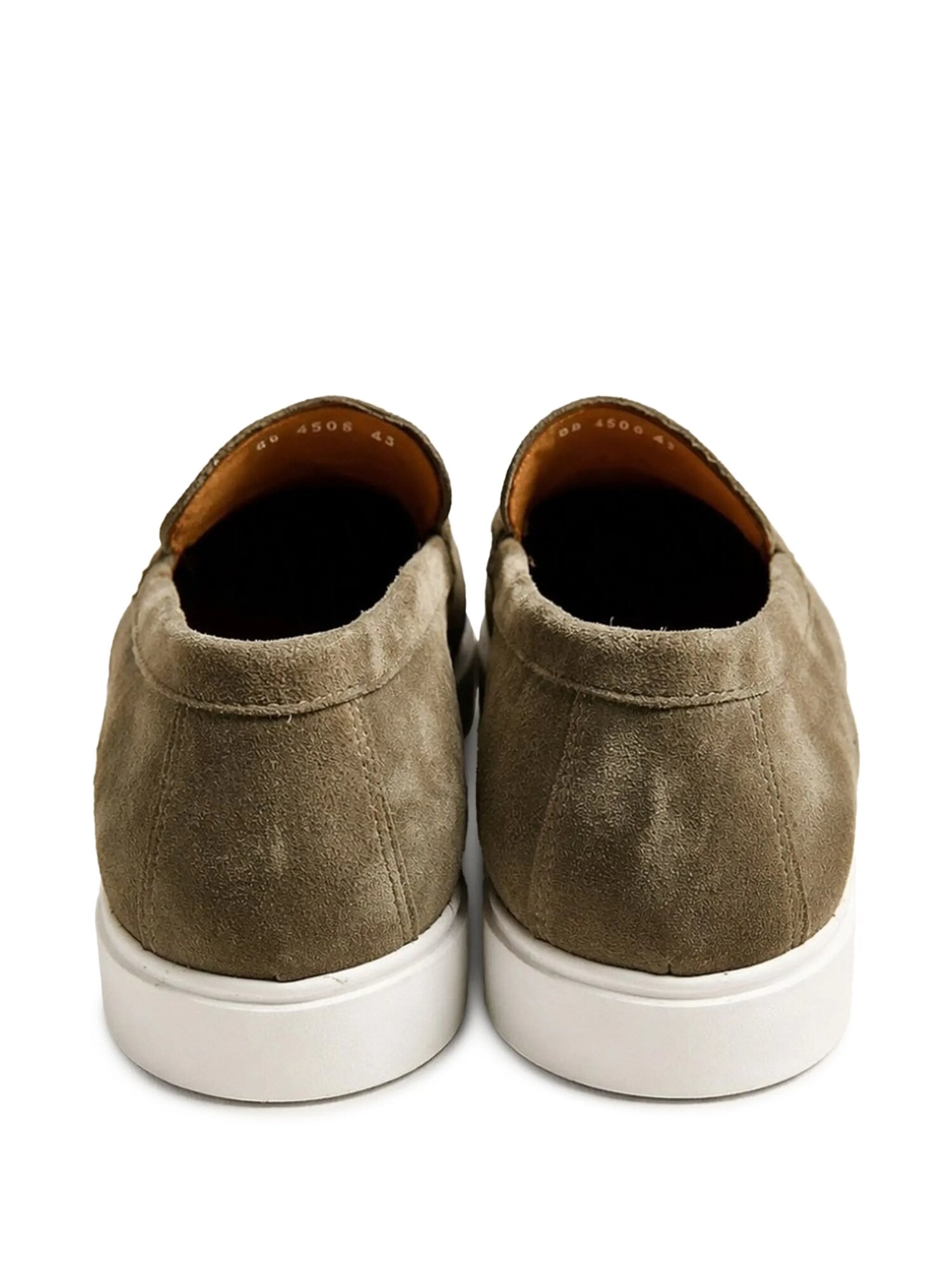 Лоферы poche PARIS Suede slip-on loafers, размер 42, green — фото 1