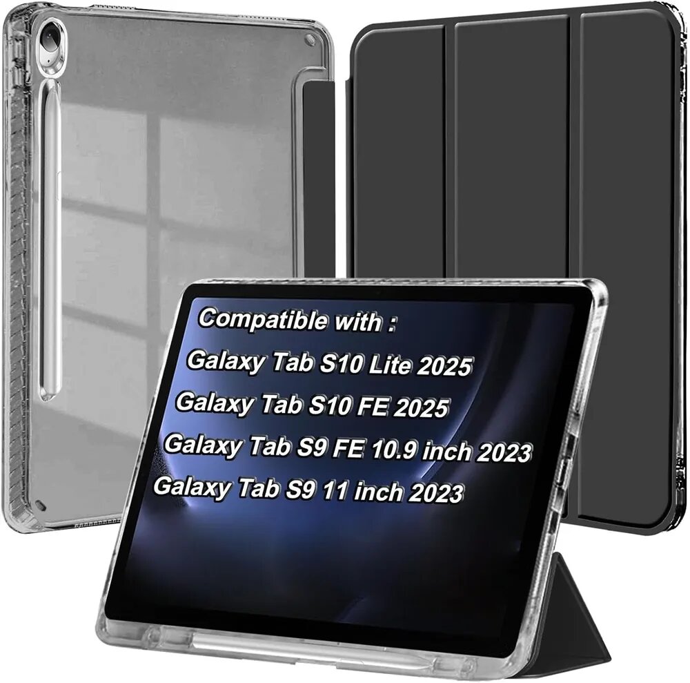 Ударопрочный защитный прозрачный чехол для Samsung Galaxy Tab S10 Lite / S10 FE 2025 / S9 FE 10