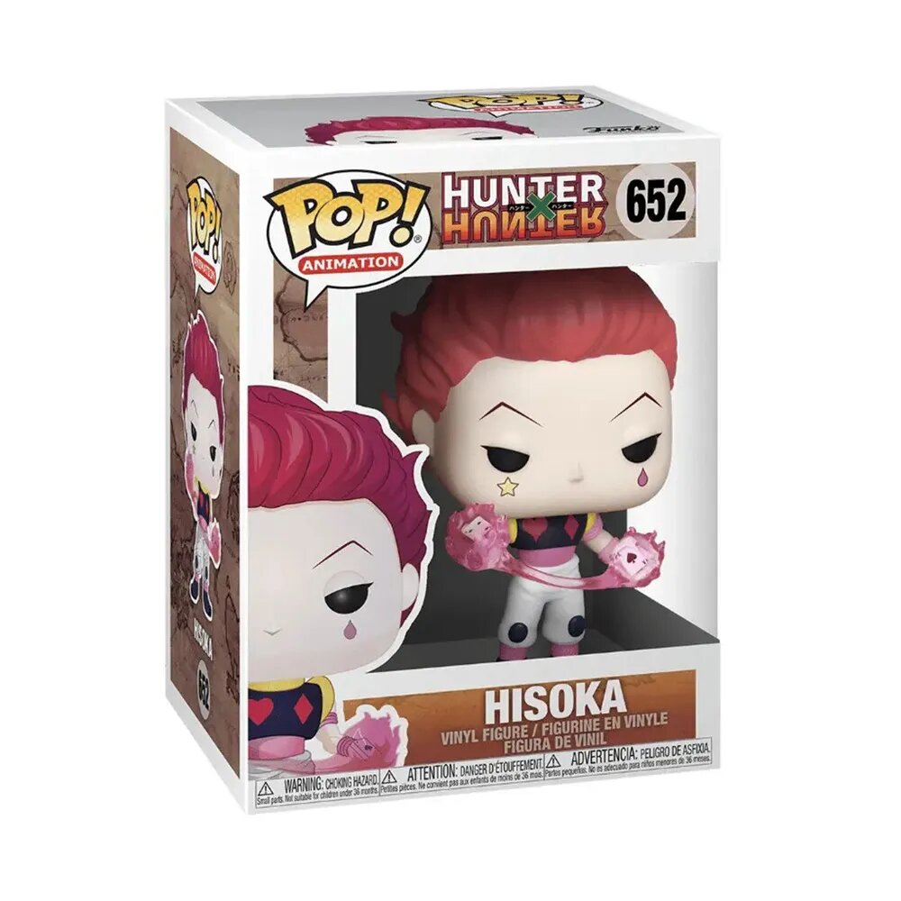 Know EasyxФигурка Funko POP! Hunter x Hunter 652 Hisoka стандартная классическая модель