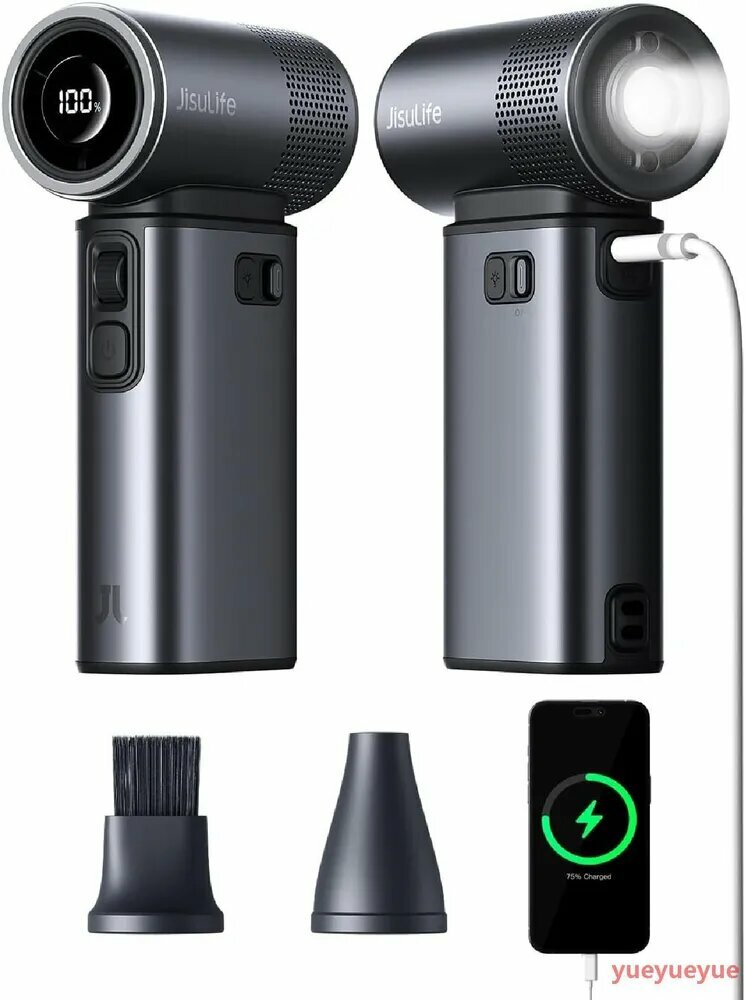 Zldrill Портативный вентилятор Handheld Fan Ultra 2 Grey, серый