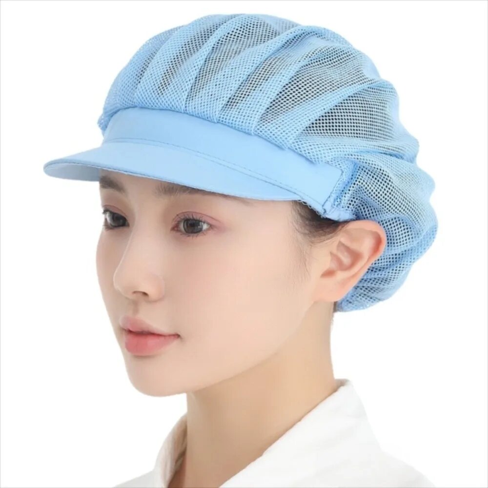 Рабочая шапочка chef из хлопка Голубой, Light Blue