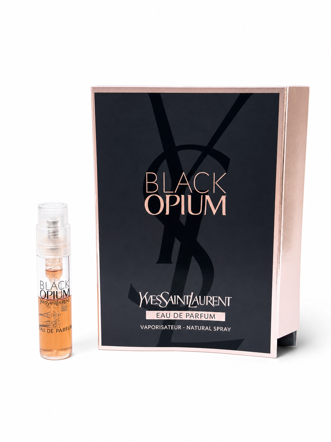 Yves Saint Laurent Парфюмерная вода Black Opium, цветочный аромат, 1,2 мл
