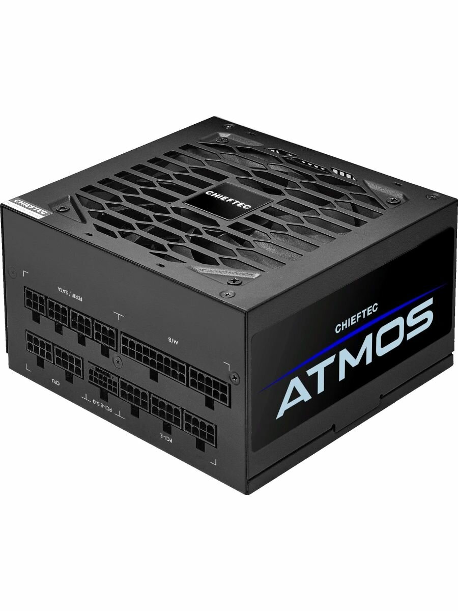 Блок питания Chieftec ATX 850W Atmos CPX-850FC 80+ gold (20+4pin) APFC 120mm fan 9xSATA Cab Manag RTL