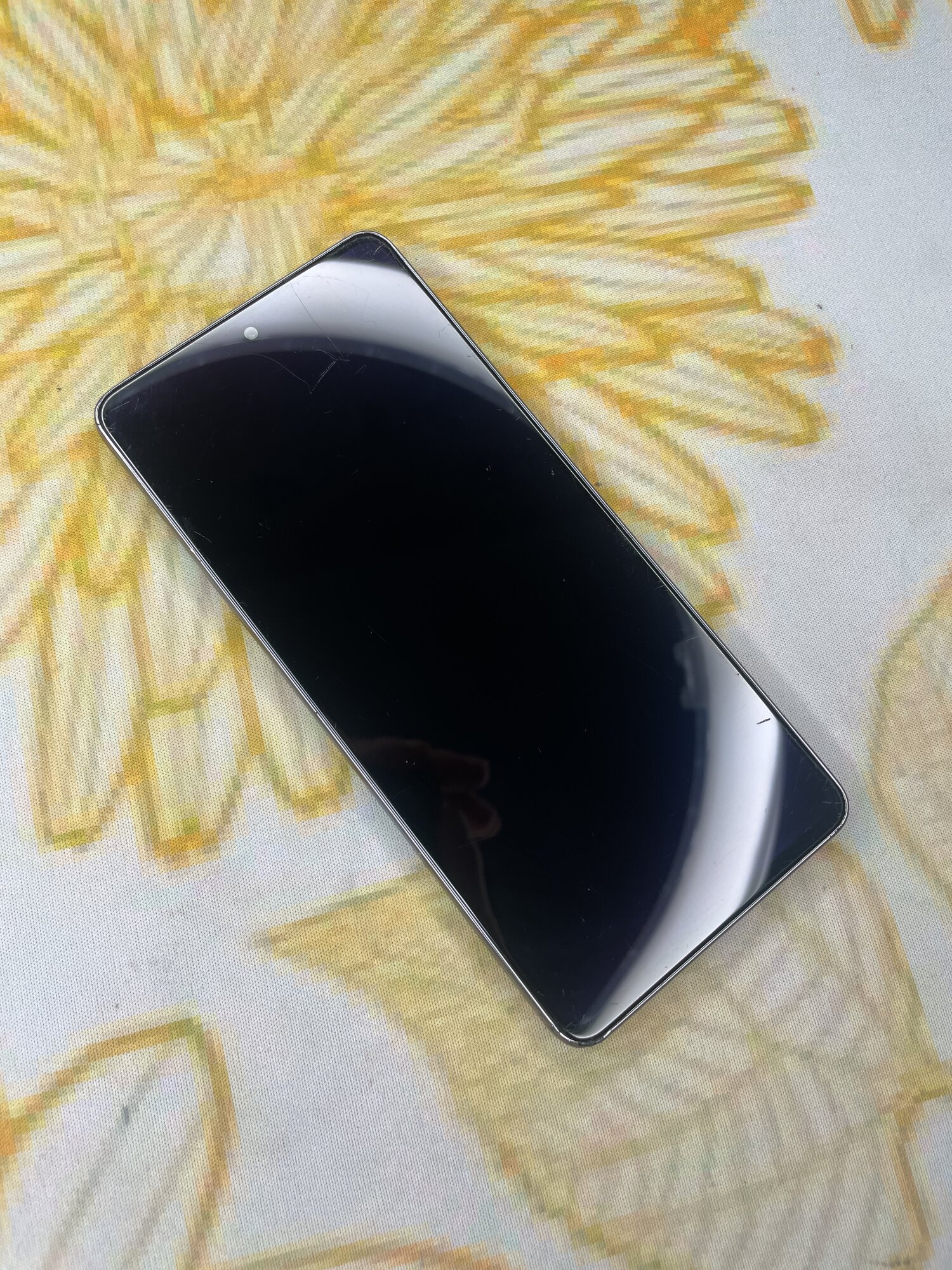 Дисплей Samsung a73 Снятый подарок Все запчасти с него