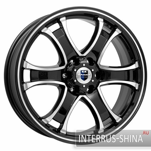 Колесный диск K&K Балеар 7.5x18 6x139.7 ET38 D67.1 Дарк платинум