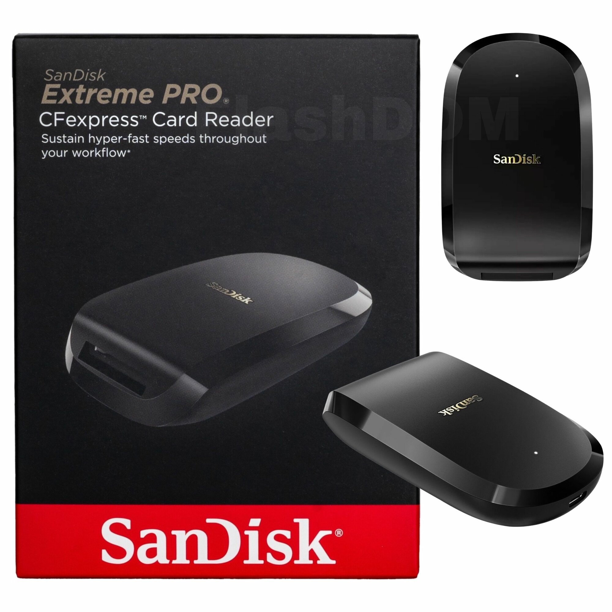 Картридер SanDisk Extreme PRO CFexpress Card Type B Gen2. Товар уцененный