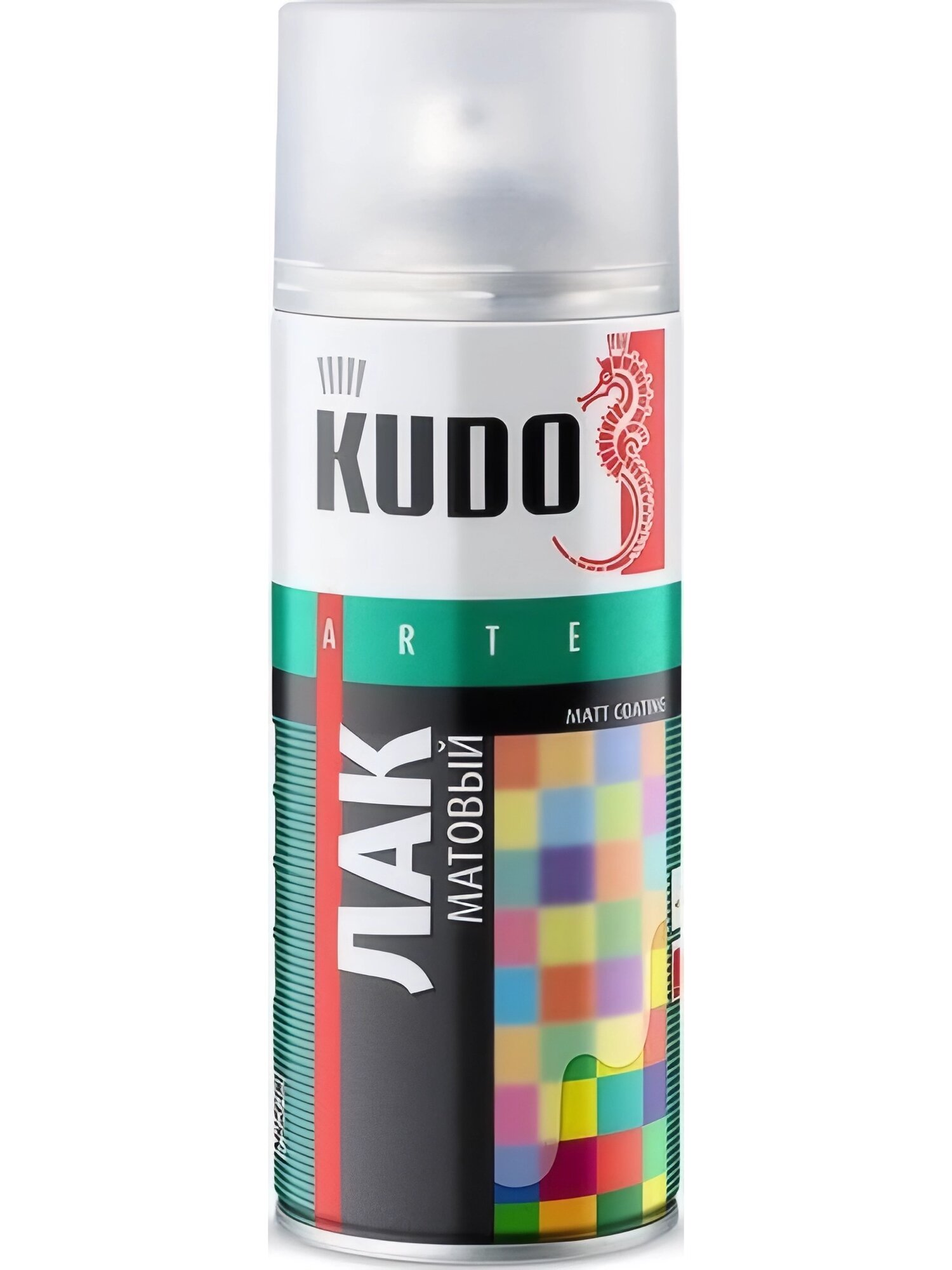 Лак акриловый универсальный KUDO KU-9004 матовый универсальный 520мл