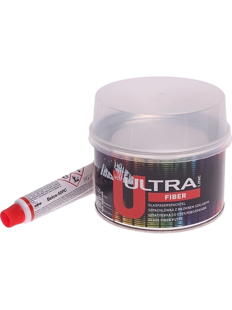Шпатлевка со стекловолокном NOVOL ULTRA FIBER 0.45 кг, 99121