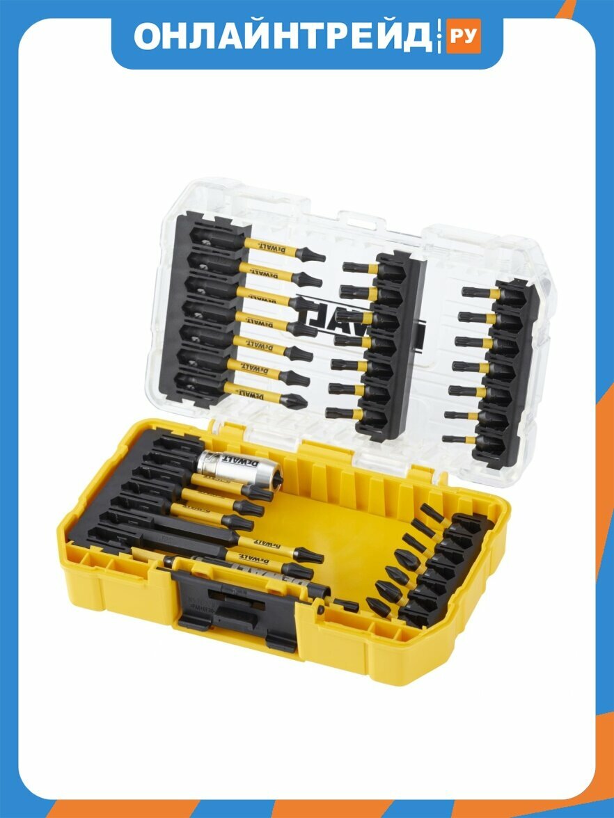 Набор бит и насадок Dewalt DT70732T, FLEXTORQ (37шт.)
