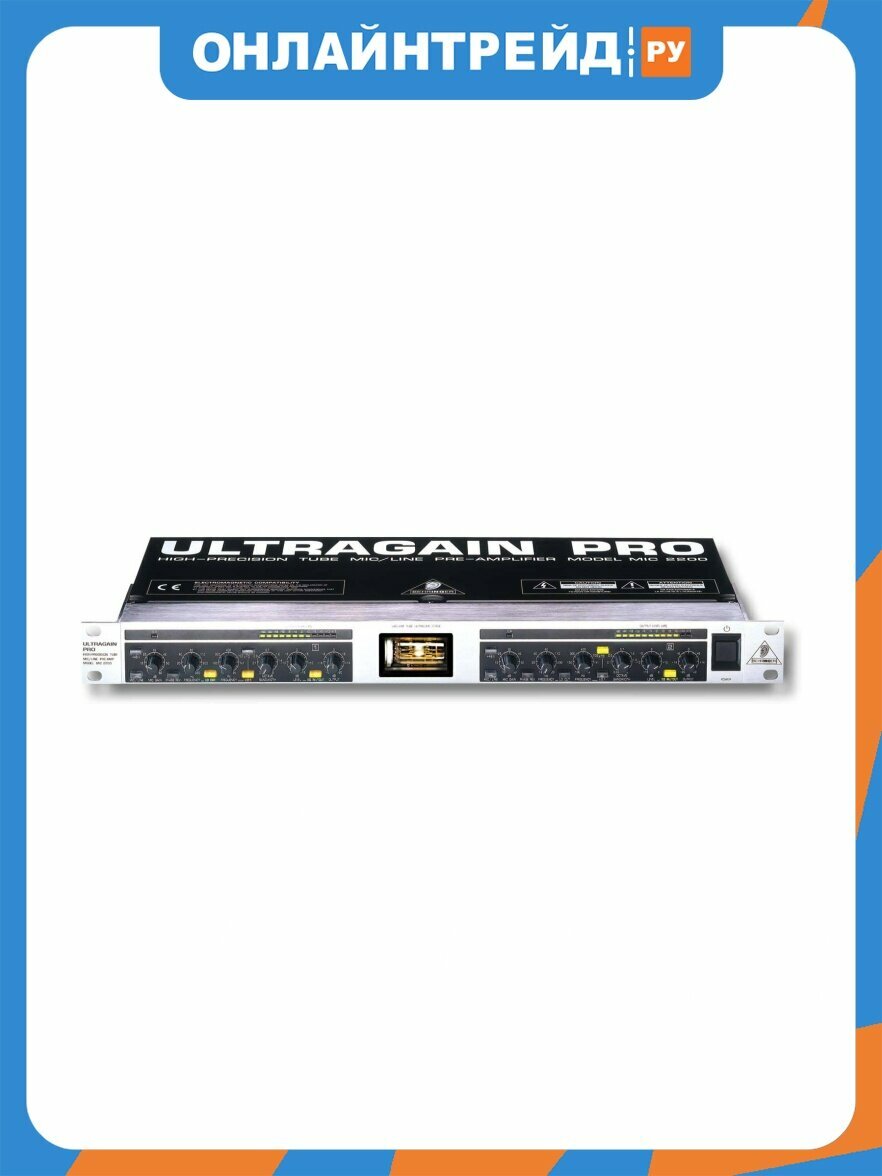 Микрофонно-линейный предусилитель Behringer MIC2200
