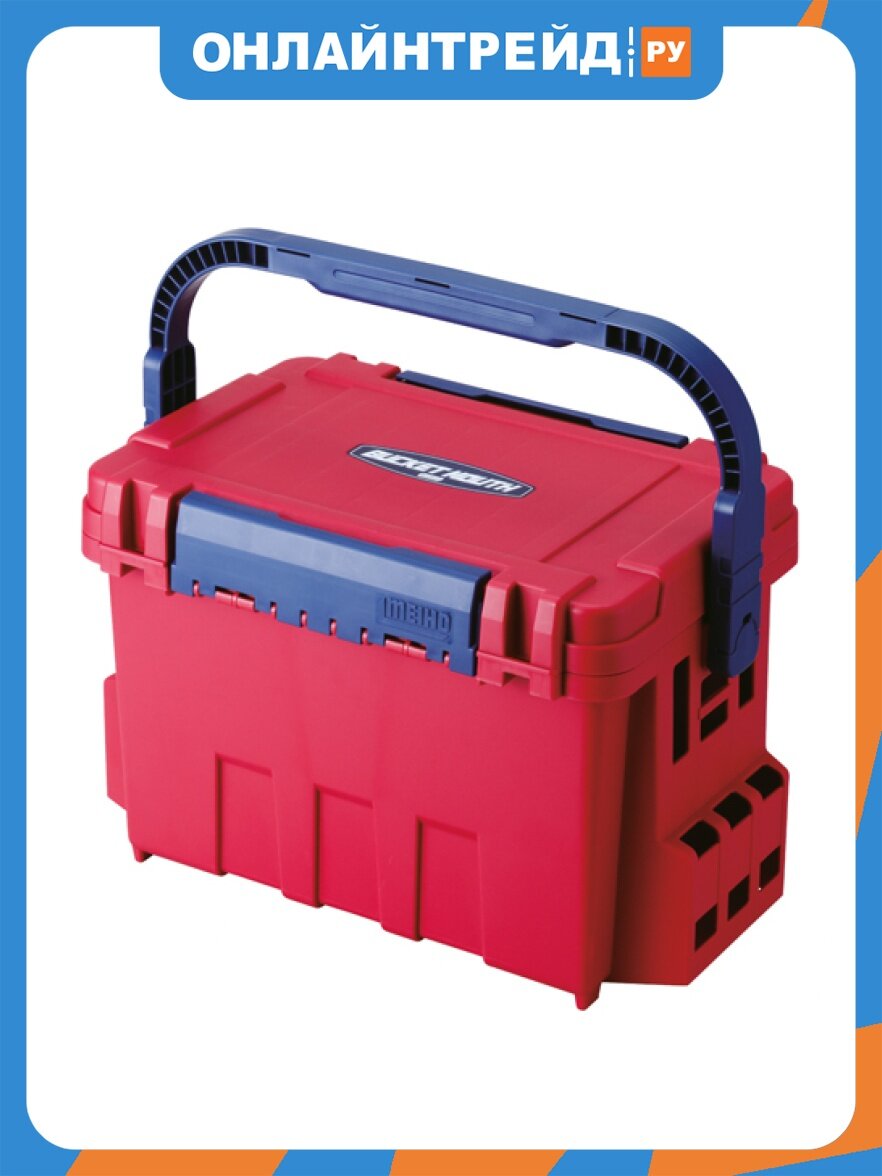 Ящик рыболовный Meiho BUCKET MOUTH BM-9000 Red 540x340x350