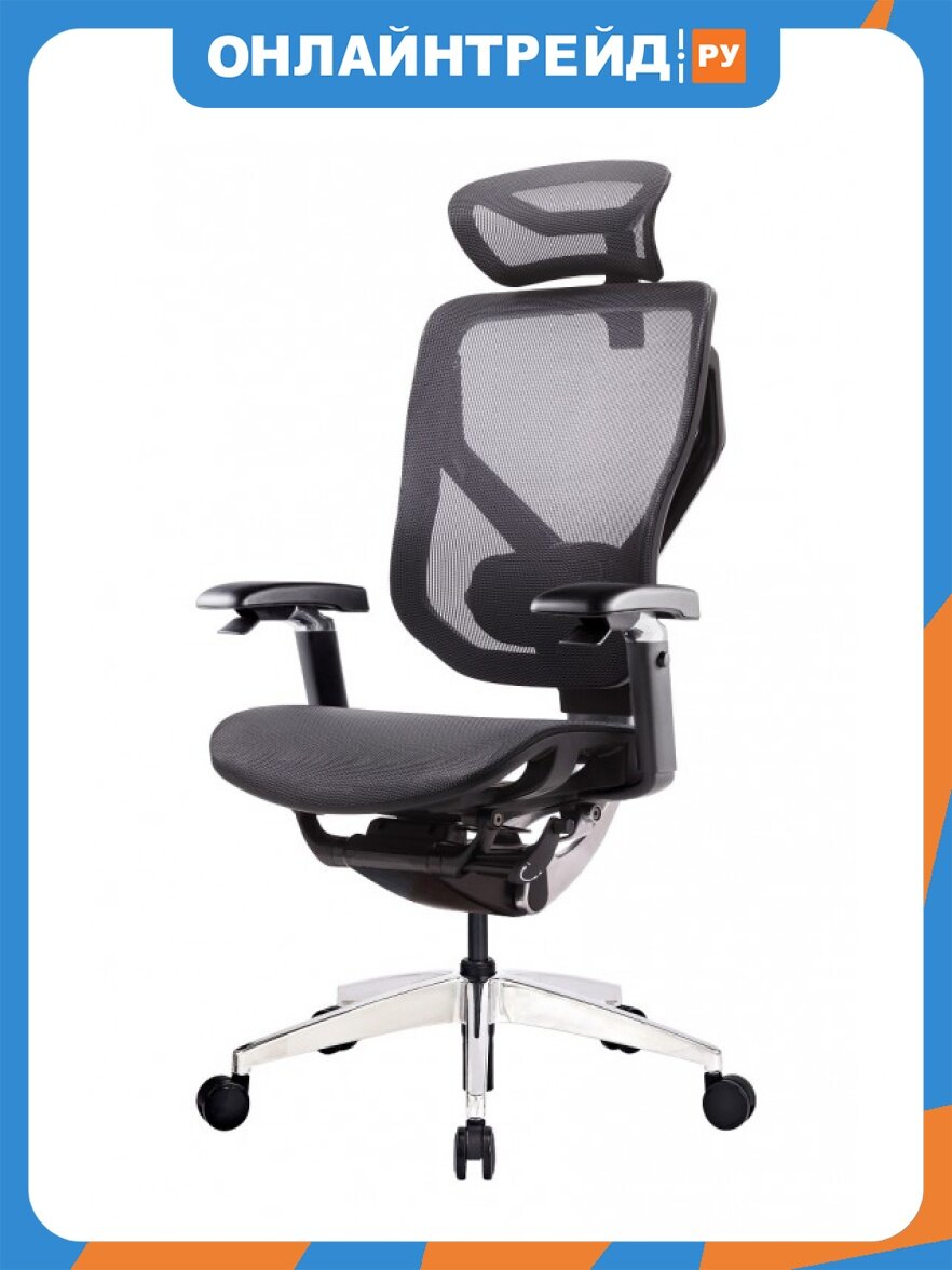 Кресло руководителя GT Chair VIDA X, черный
