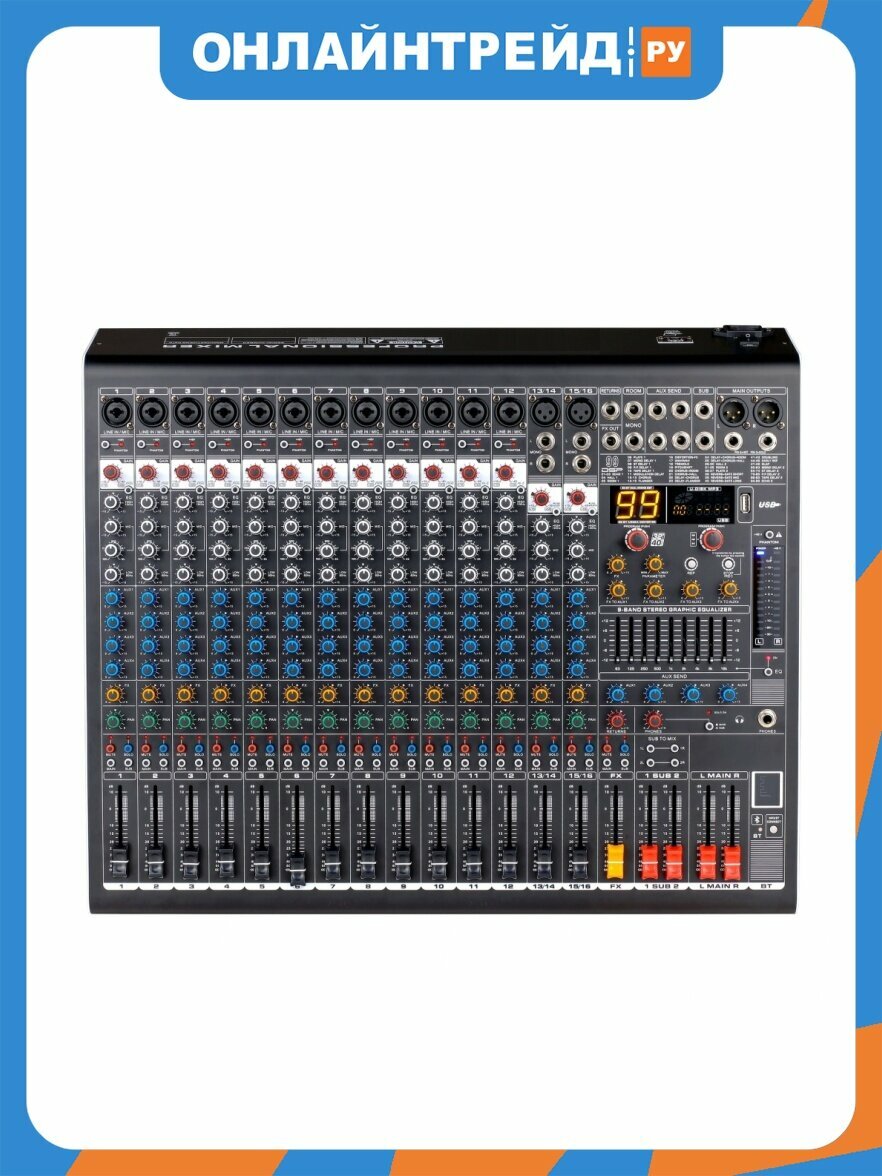 Микшерный пульт Laudio AN-16, 16 каналов