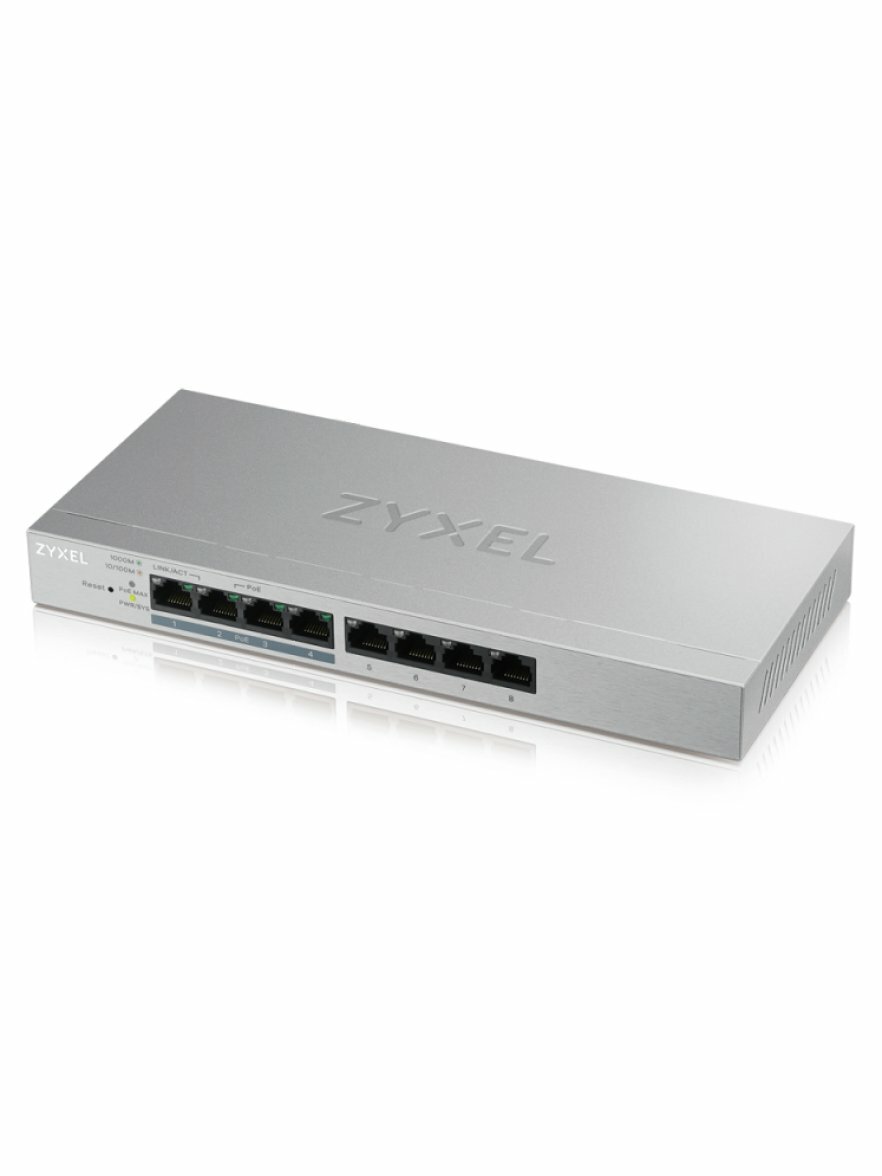 Коммутатор Zyxel GS1200-8HPV2-EU0101F