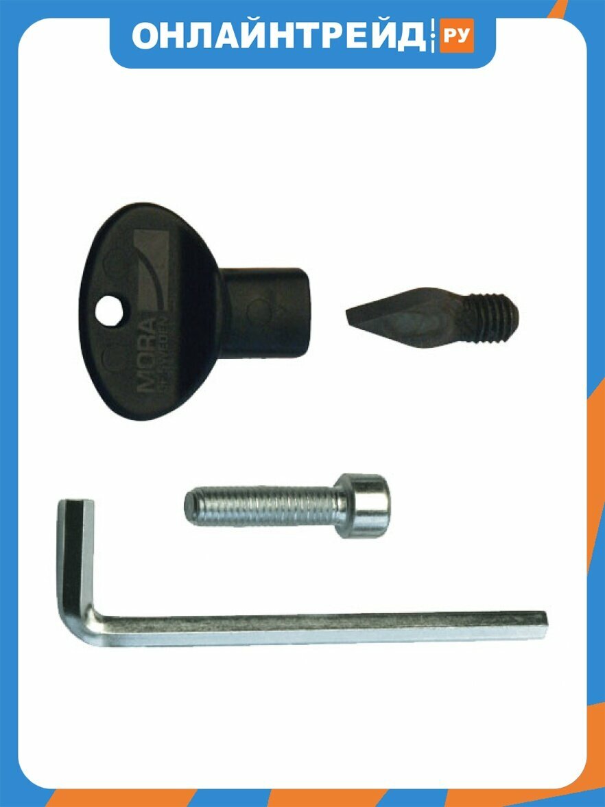 Mora Ice Комлект Nova Power drill ICE-MVM0010 (центрирующее остриё, винт M8, торцовый ключ)