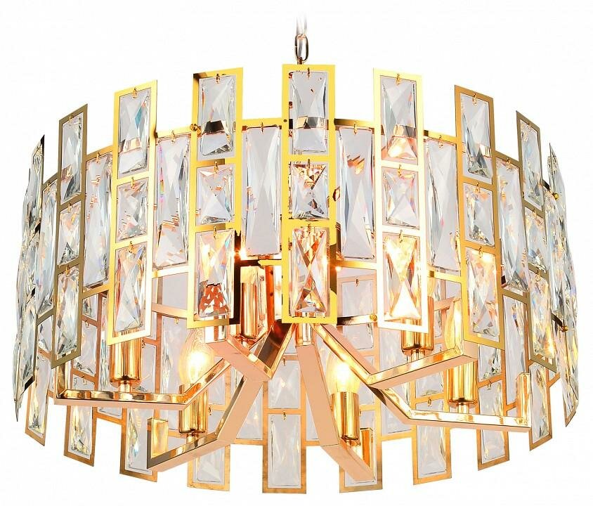 Люстра Ambrella Light TR TR5061 цвет плафона подвески Прозрачный, цвет арматуры Золото