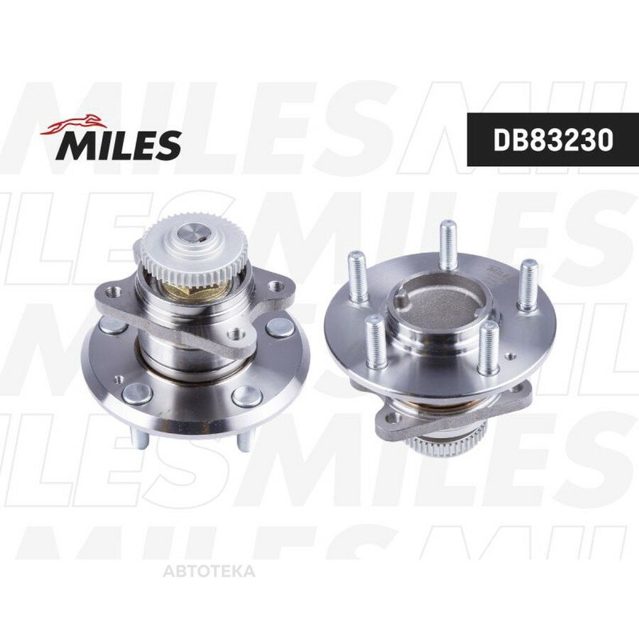 Ступица с подшипником HYUNDAI SONATA III EF/V NF/KIA MAGENTIS 05- зад. +ABS MILES DB83230