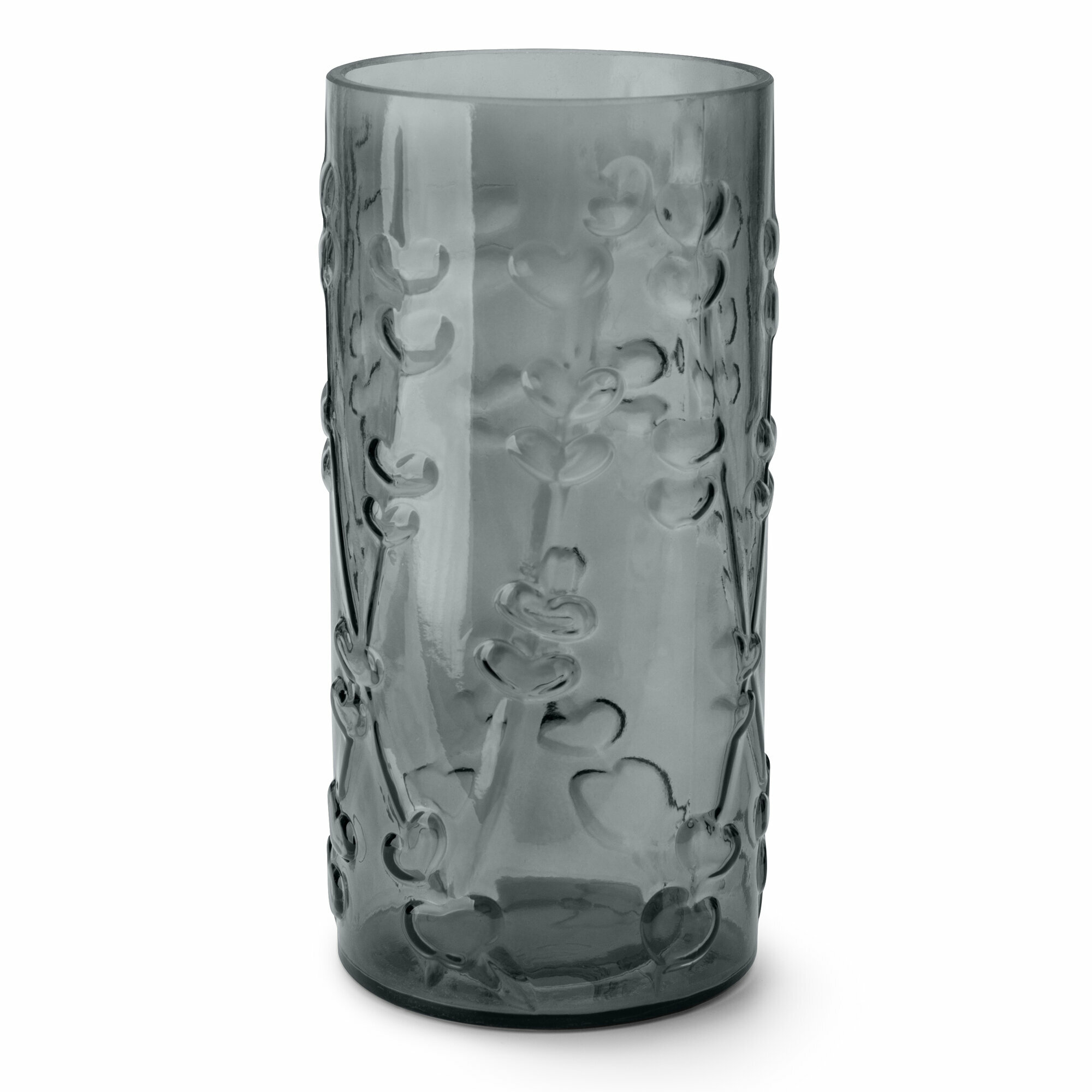 Ваза ATMOSPHERE of art стеклянная Freshcook 21см, 1шт серый